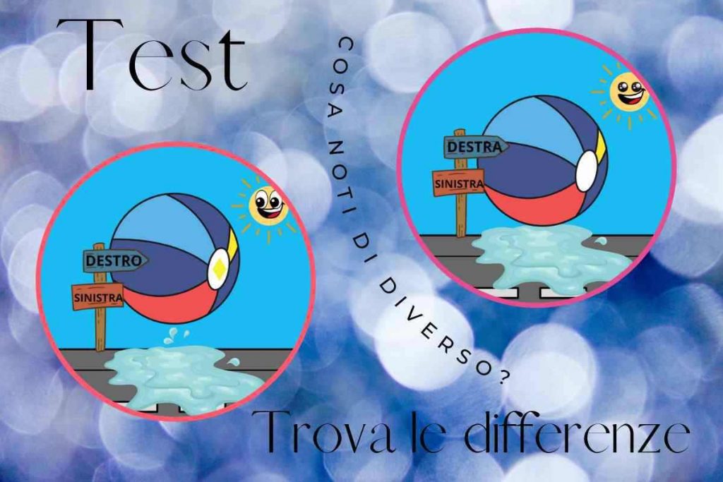 Test visivo difficile, solo i più attenti vedono tutte le differenze in ...